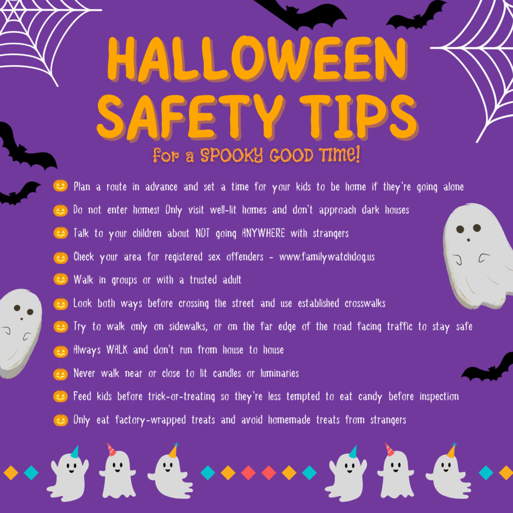 Halloween Safety Tips Helpforkidsct